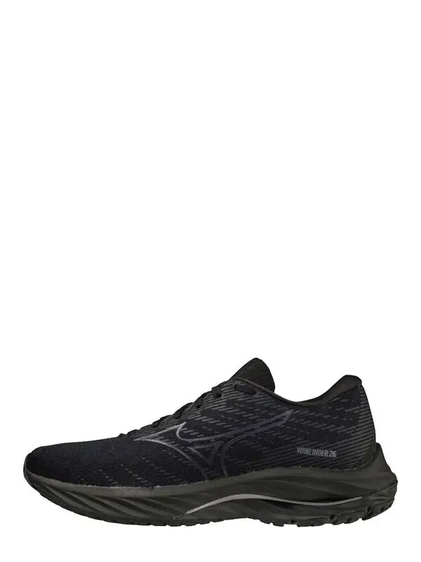 Mizuno Wave Rider 26 Dark Grey - Black