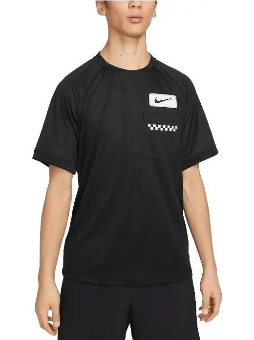 Nike Dri-fit Performance Short Sleeve T-shirt - Black
