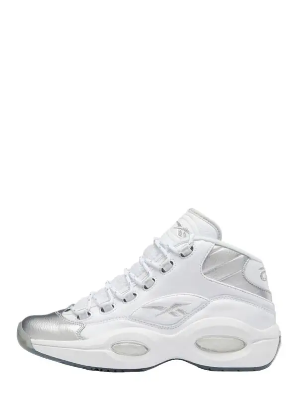 REEBOK Question Mid "25th Anniversary" Sneakers - White/silver