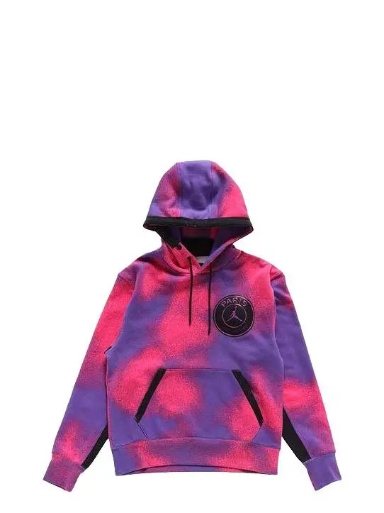 JORDAN Air Printing Fleece Pullover - Purple