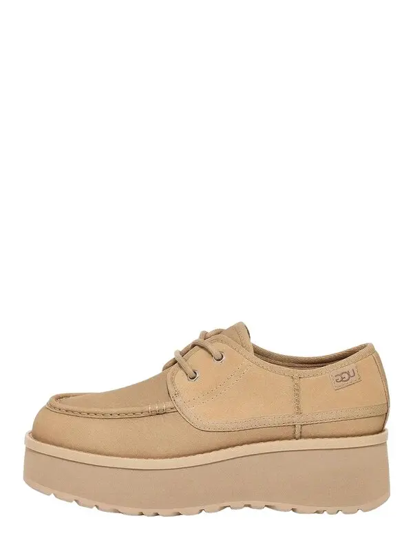 UGG Cityfunc Lace Up Platform - Beige