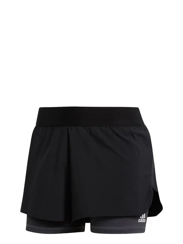 Adidas Alphaskin Two-in-one Shorts - Black