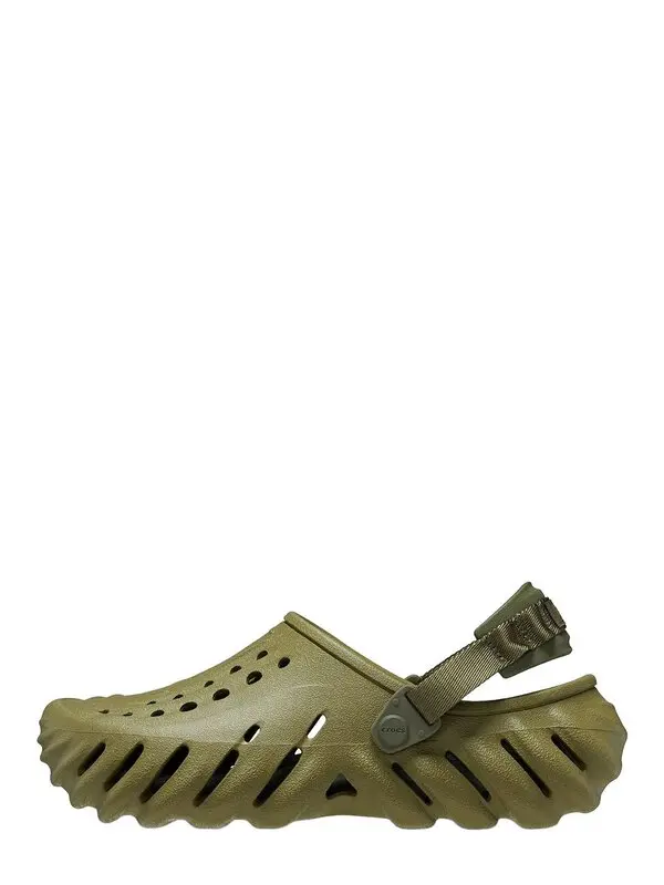 CROCS Echo Clogs - Olive Green