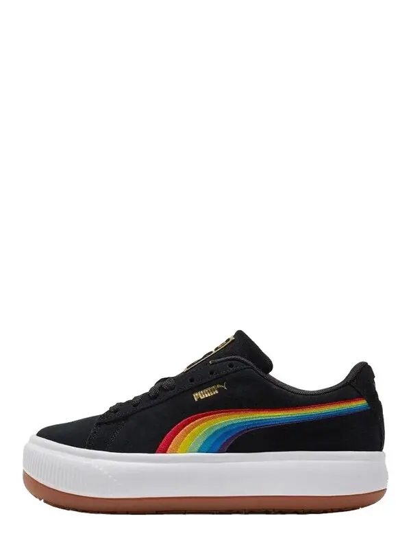 PUMA Suede Mayu "rainbow" Sneakers - Black