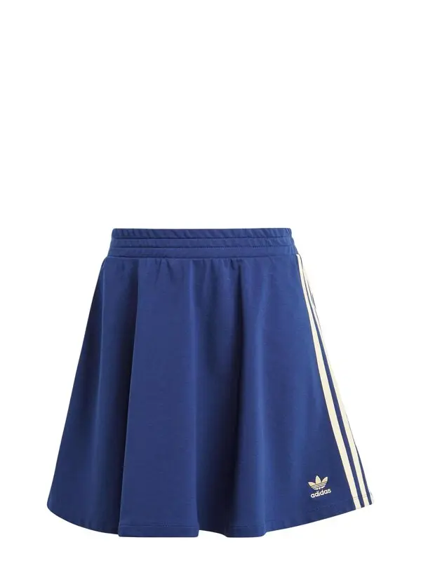 Adidas Originals Stripe Graphic Skirt - Blue/white