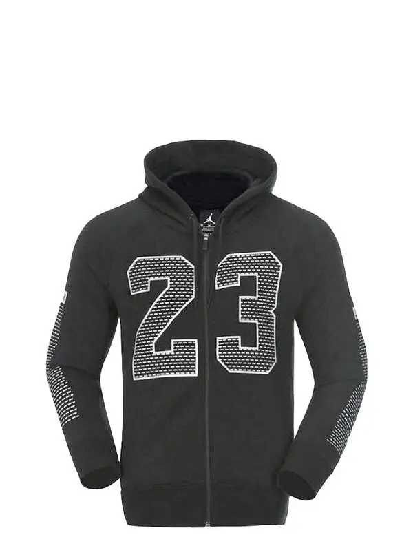 JORDAN Numeric Printing Zipper Sports Jacket - Default Color