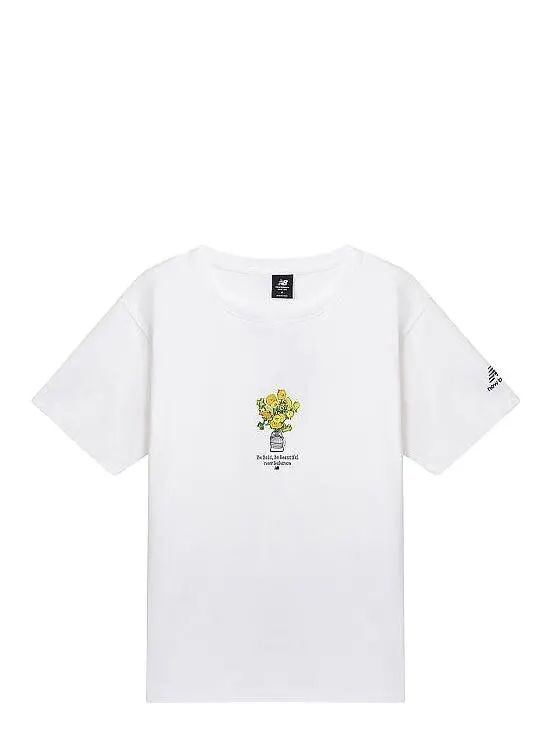 NEW BALANCE X Naijel Graphic T-shirt - White/yellow