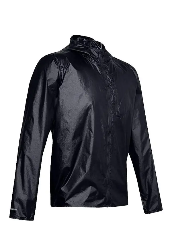 Under Armour Od Impasse Windbreaker Jacket - Black