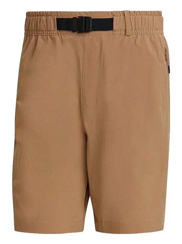 Adidas Woven Belted Shorts - Yellow