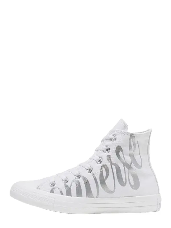 CONVERSE Chuck Taylor All Star Iridescent Star High Top Sneakers - White