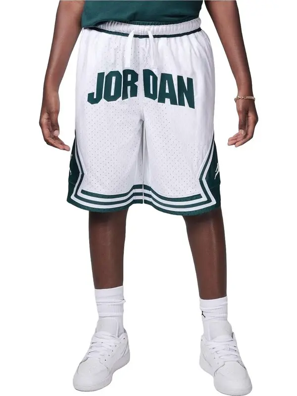 JORDAN Sport Mj Diamond Basketball Shorts - White/green