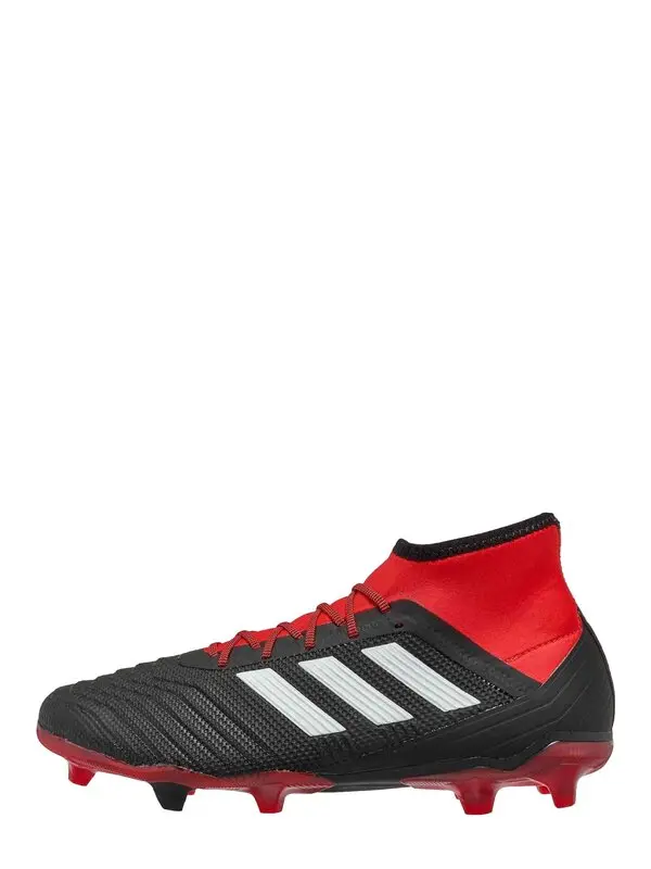 Adidas Predator 18.2 Fg Soccer Cleats - Core Black/cloud White/red