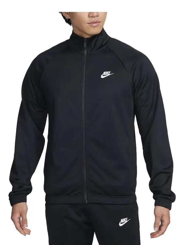 Nike Club Poly-knit Track Jacket - Black