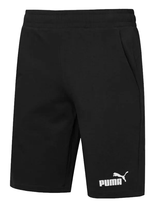 PUMA Essentials Cotton Shorts - Black/white