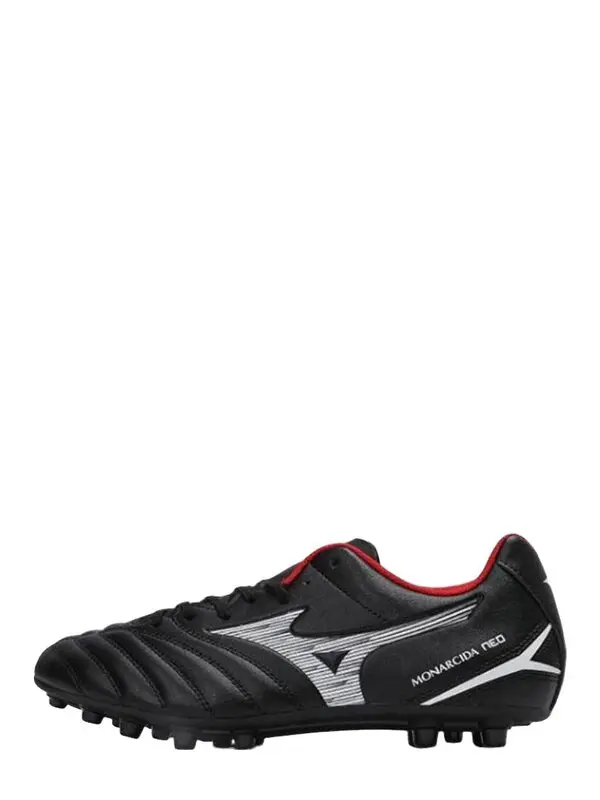 Mizuno Monarcida Neo 3 Select Ag Soccer Cleats - Black/silver/red