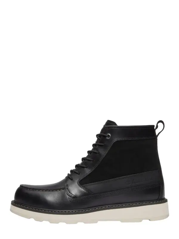 Timberland Britton Mills Waterproof Lace-up Boots - Black