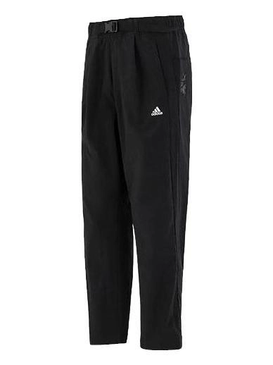 Adidas Wj Wv Reg Pnt Martial Arts Series Loose Sports Pants/trousers/joggers - Black