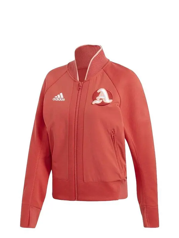 Adidas Long Sleeve Track Jacket - Red