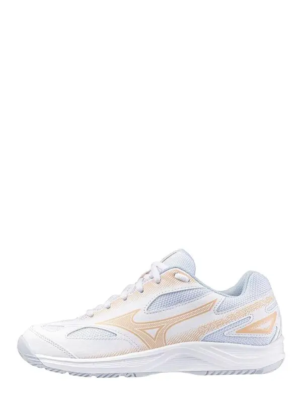 Mizuno Stealth Star 2 Jr Athletic Sneakers - White/orange