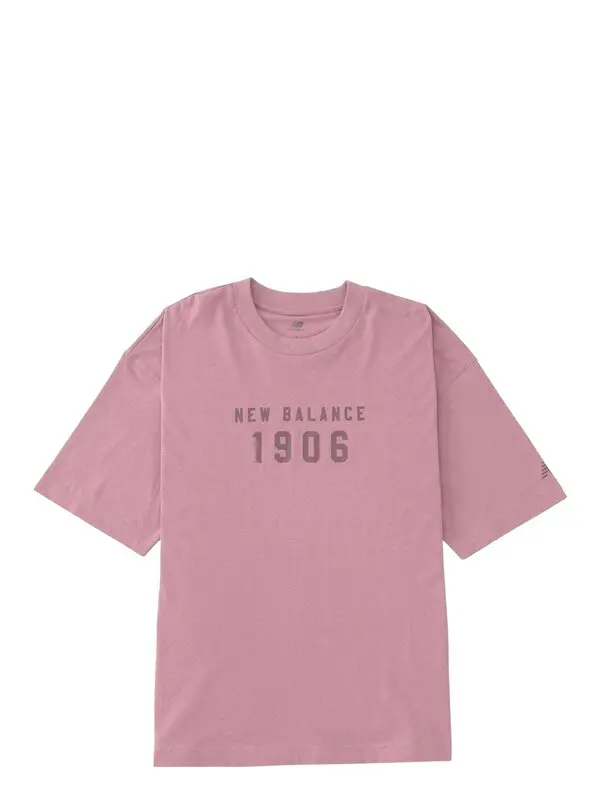 NEW BALANCE 1906" Oversized Jersey T-shirt - Pink