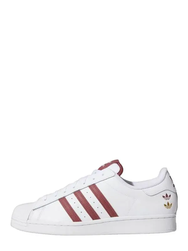 Adidas Superstar "white Quiet Crimson" Sneakers - White/purple