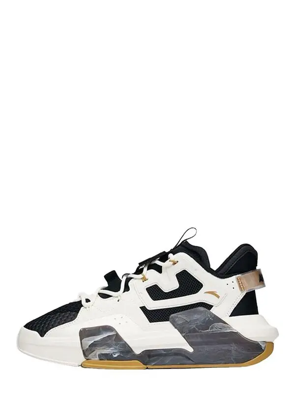 ANTA X Wang Yibo Badao 3.0 "stone" Sneakers - White/black/red