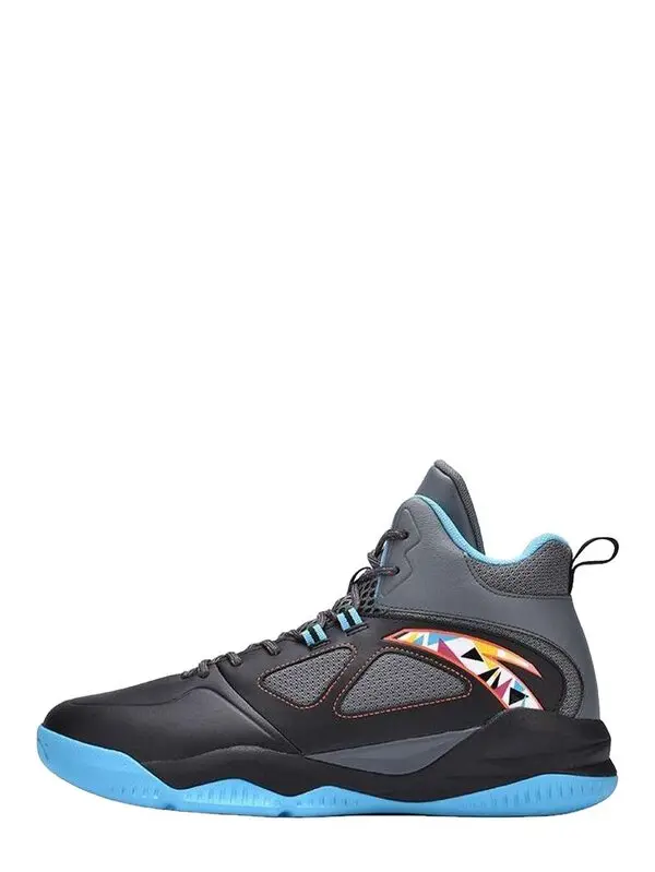 ANTA Badao Basketball Sneakers - Black/blue