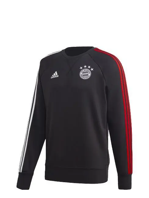 Adidas Bayern Munich Soccer Pullover - Black