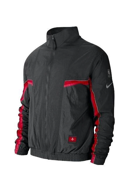 Nike Nba Houston Rockets Track Jacket - Black