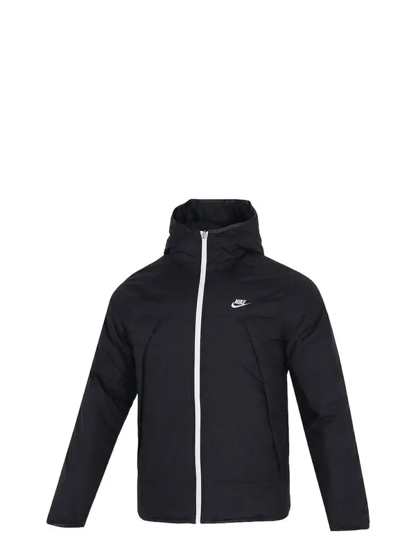 Nike Therma-fit Legacy Hooded Padded Jacket - Black