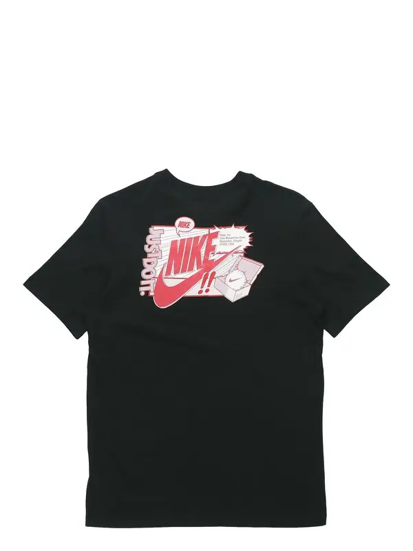 Nike As Tee Printed Short Sleeve Tee - Black