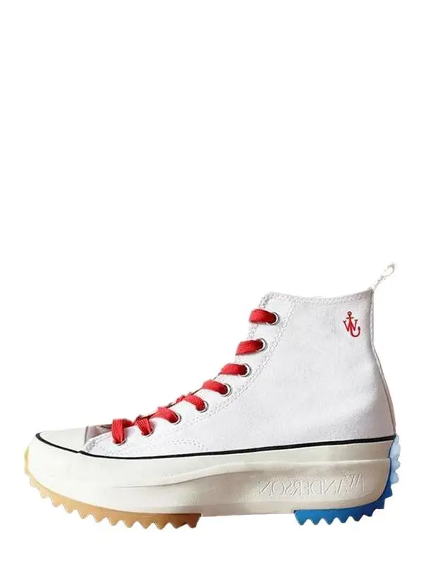 CONVERSE Jw Anderson X Run Star Hike High Top Sneakers - Whiteredblue