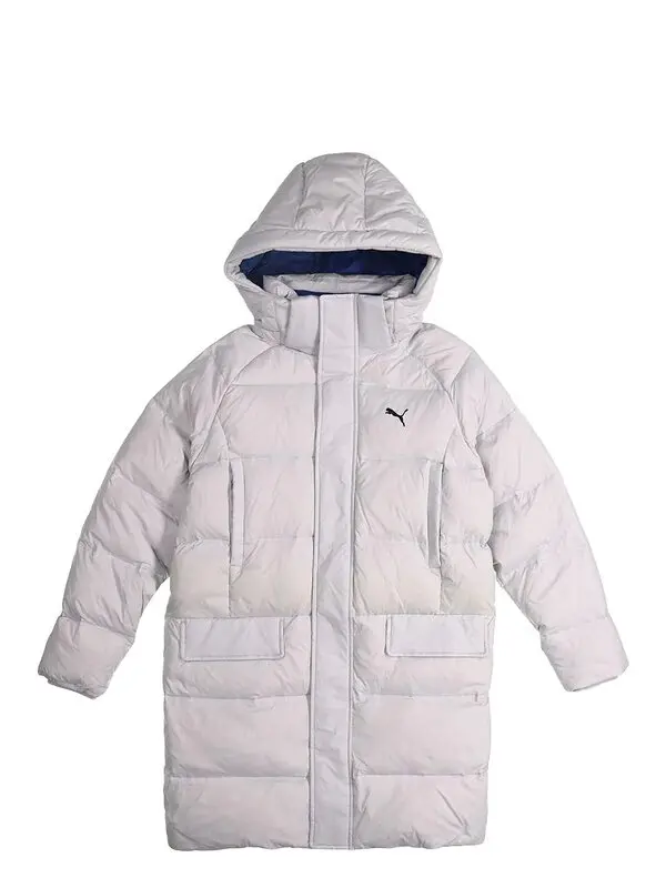 PUMA Long Cut Hoodie Coat - Grey