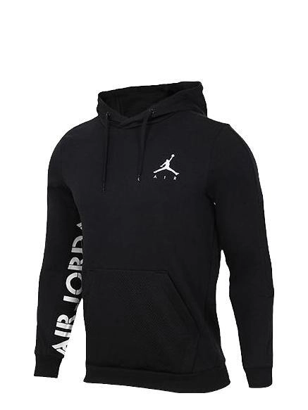 JORDAN Logo Hoodie - Black