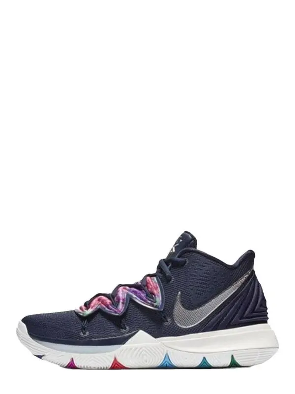 Nike Kyrie 5 Galaxy Basketball Sneakers - Blue