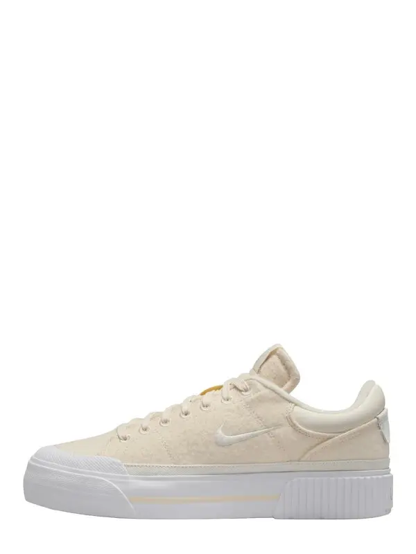 Nike Court Legacy Lift Sneakers - Light Ivory/white/grey