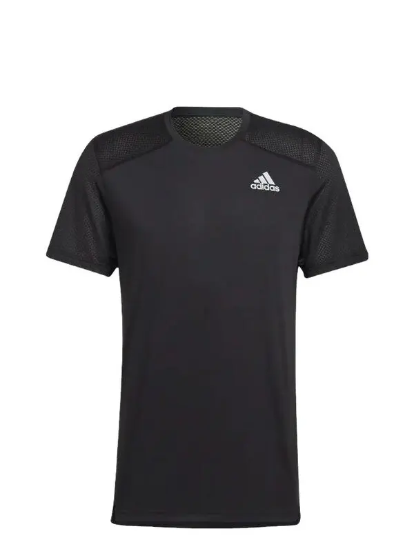 Adidas Solid Color Logo Short Sleeve T-shirt - Multi-color