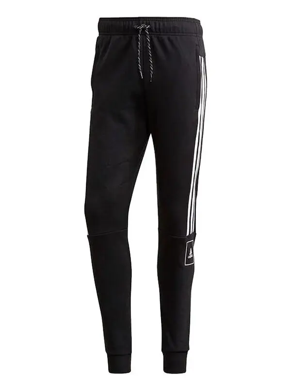 Adidas M 3s Tape Pants Running Gym Casual Sports Long Pants - Black