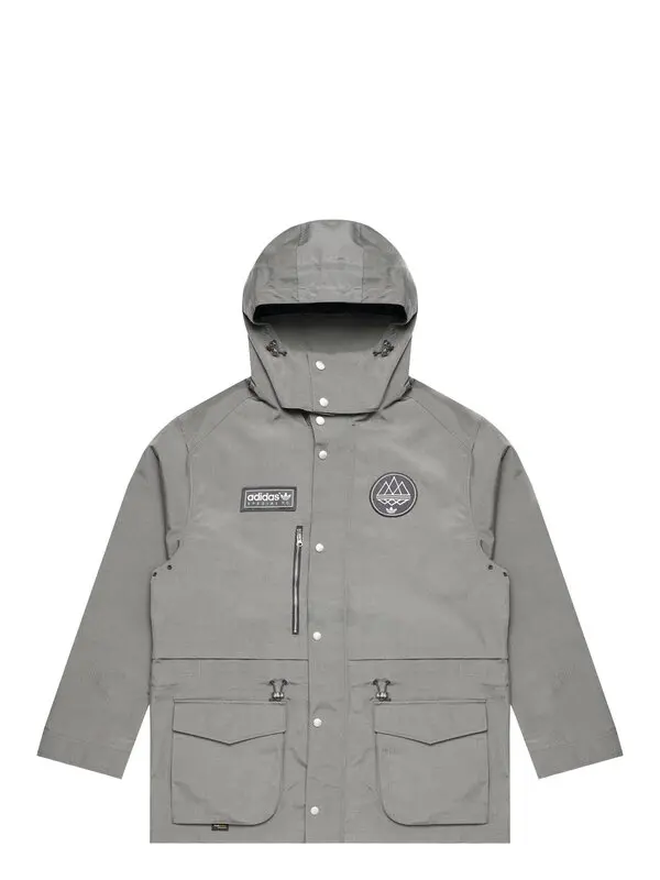Adidas Spzl F.c. Parka - Dove Grey