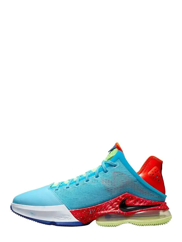 Nike Lebron 19 Low Ep Basketball Sneakers - Blue/red