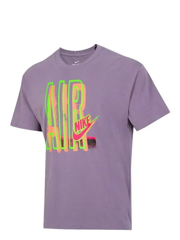 Nike Tie-dye Sports Short Sleeve Green - Purple