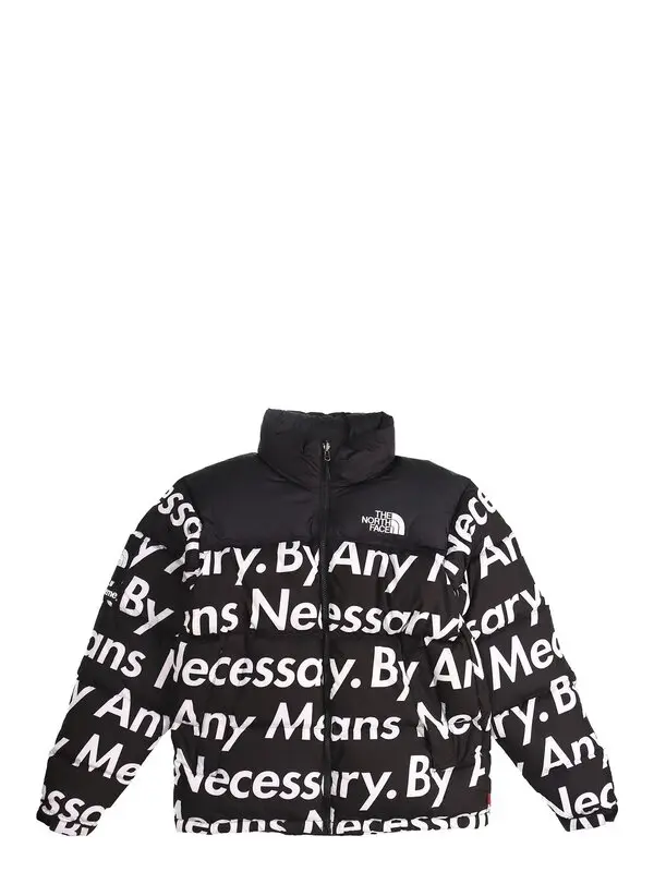 Supreme Fw15 X The North Face Nuptse Jacket - Black
