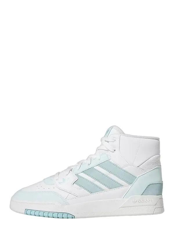 Adidas Originals Drop Step Se High Top Sneakers - Light Blue/white