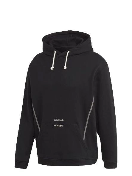 Adidas Originals R.y.v. Hooded Pullover - Black