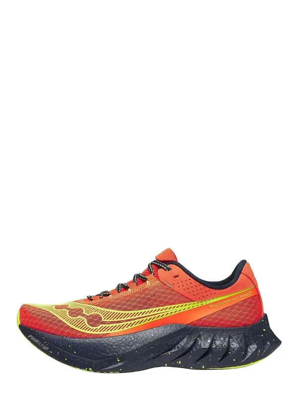 Saucony Endorphin Pro 4 "solar" Athletic Sneakers - Pepper/navy