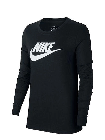 Nike Essential Icon Future Long Sleeve T-shirt - Black