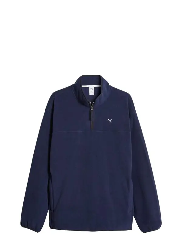 PUMA Mmq Polar Fleece Sweatshirt - Navy