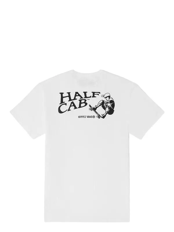 VANS Half Cab 30th Otw T-shirt 'white - White/black