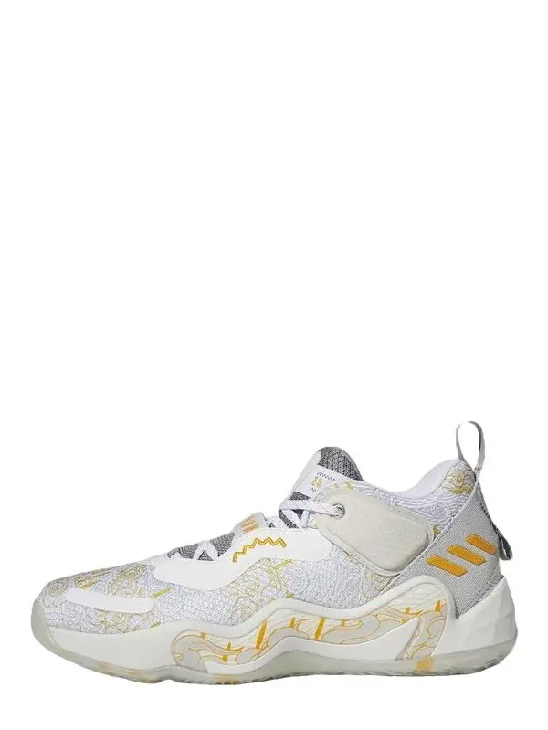 Adidas D.o.n. Issue #3 'three Kingdoms' Sneakers - Grey