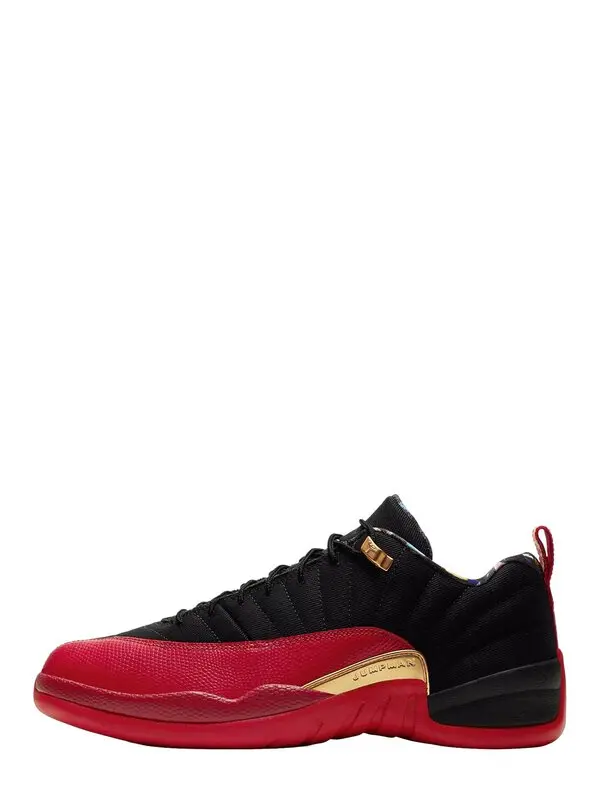 JORDAN Retro Low Se "super Bowl - Black/metallic Gold/varsity Red